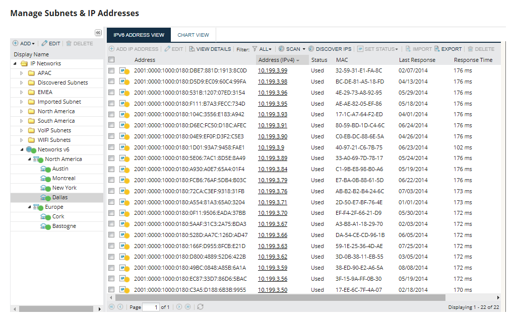 IP Planning Software - Plan IP Address Space | SolarWinds