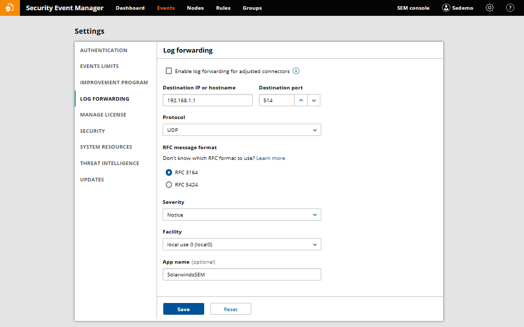Security Event Manager - イベント ログをリモートで表示 | SolarWinds