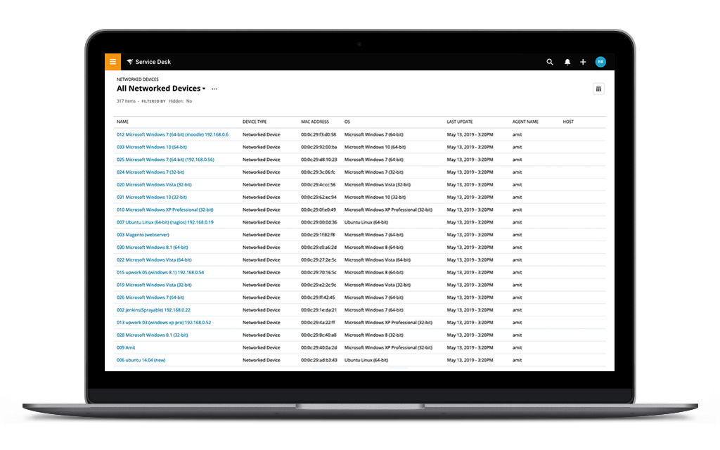 Software de gestión de inventario de hardware | SolarWinds