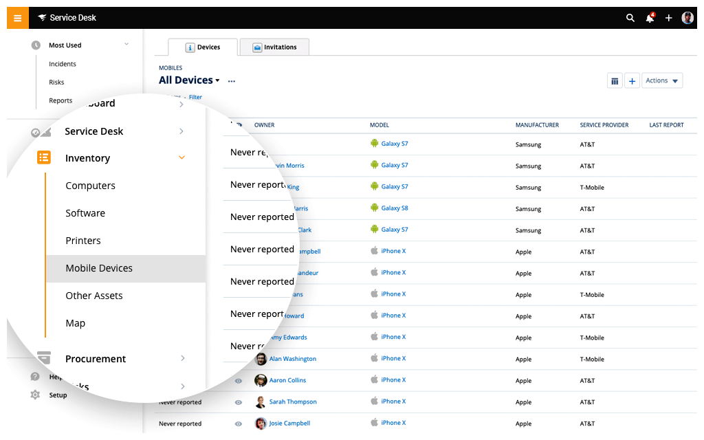 Software de gestión de inventario de hardware | SolarWinds