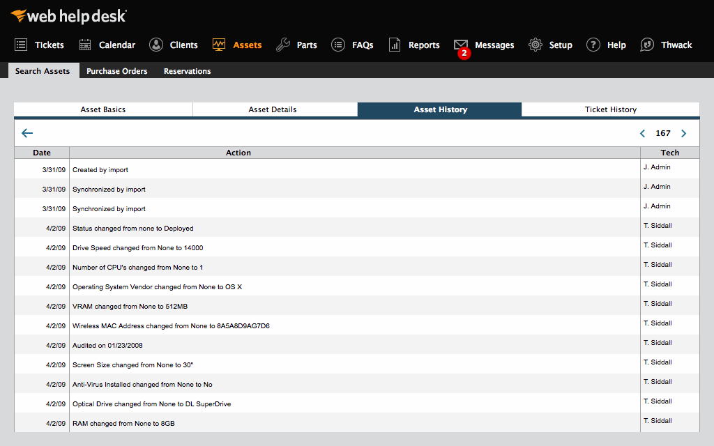 Change Management Software – Web Help Desk | SolarWinds